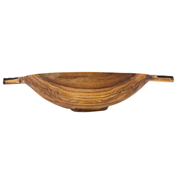 Millwood Pines Adera Olive Wood Platter | Wayfair Millwood Pines Adera Olive Wood Platter | Wayfair